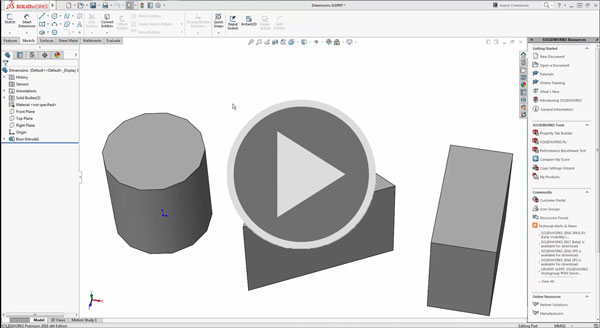 Advantages of Parametric CAD with SOLIDWORKS